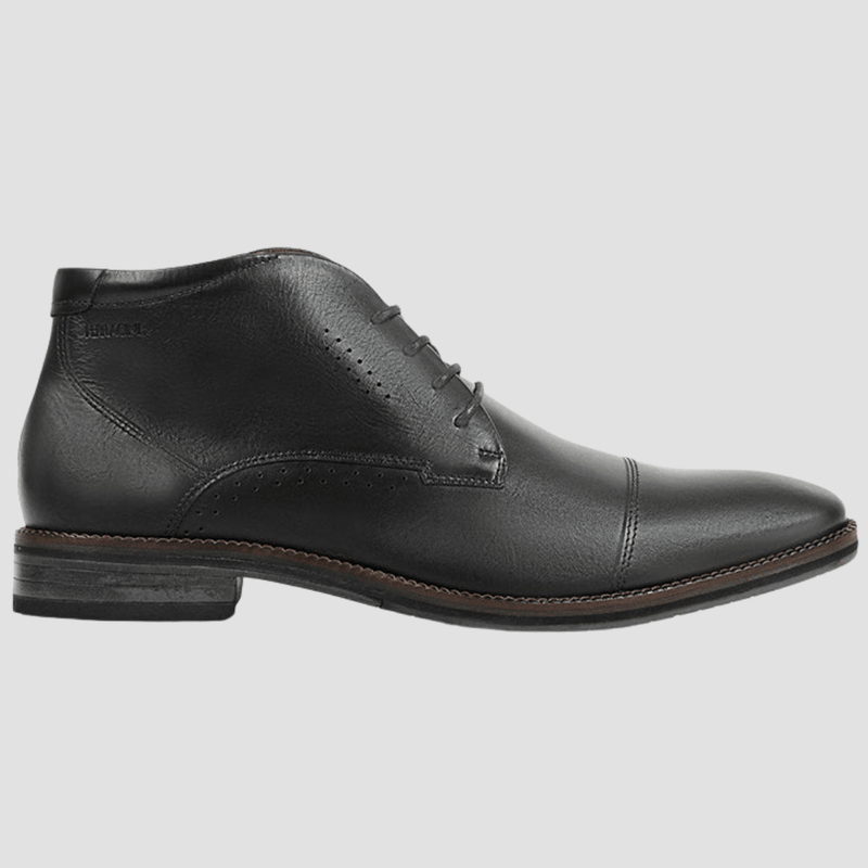 Ferracini Flynn Mens Lace Up Boot in Black – Mens Suit Warehouse ...