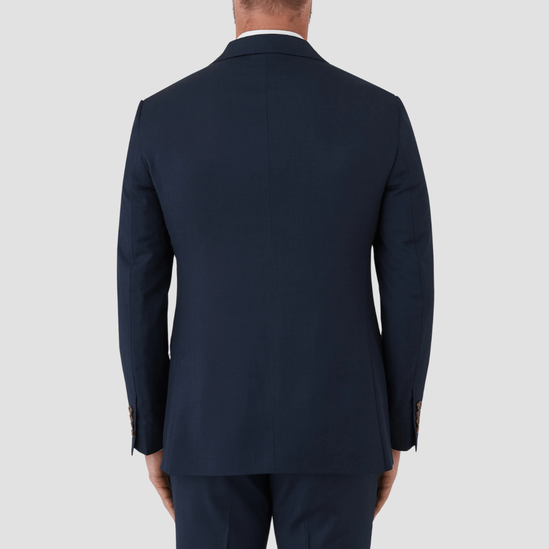 Gibson Slim Fit Richmond Suit in Navy Pure Wool – Mens Suit Warehouse ...