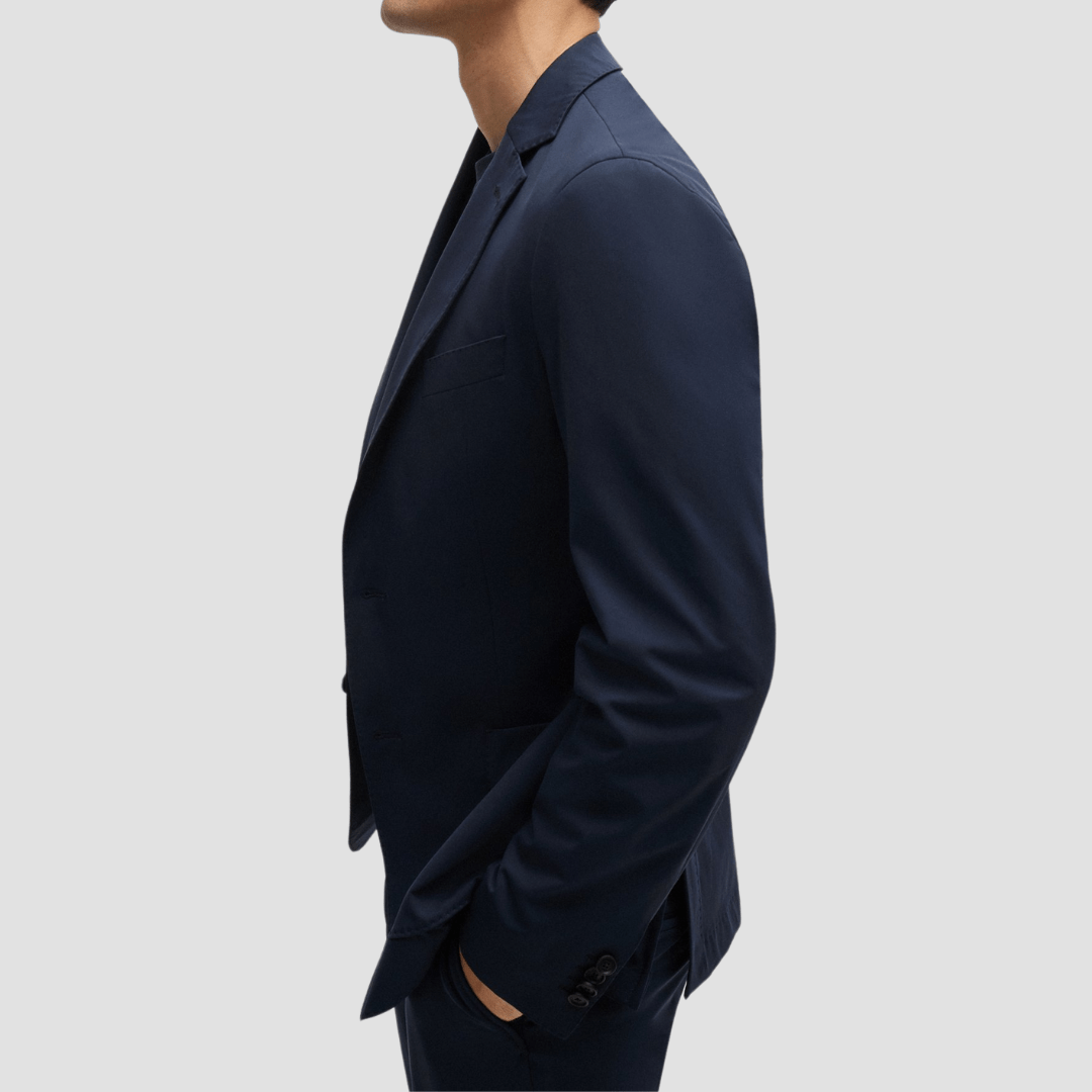 Hugo Boss Slim Fit Hanry Suit in Dark Blue – Mens Suit Warehouse ...