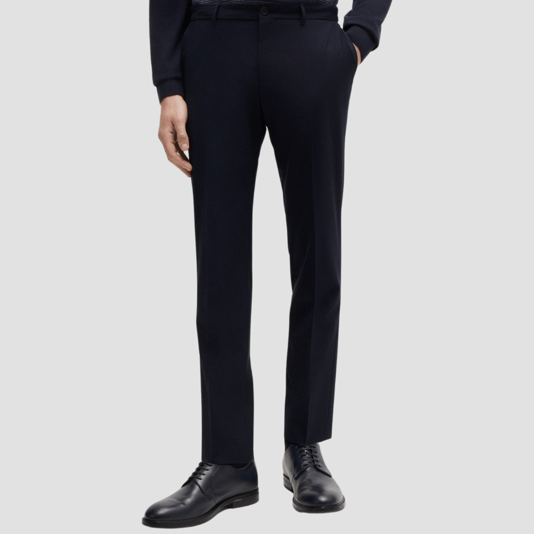 Hugo Boss Slim Fit Hanry Suit in Dark Blue – Mens Suit Warehouse ...