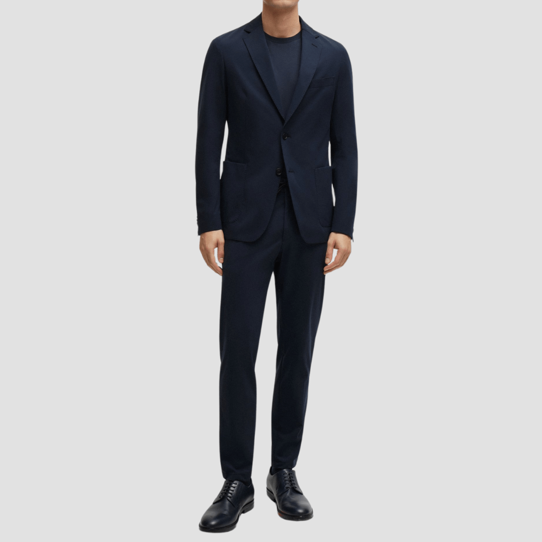 Hugo Boss Slim Fit Hanry Suit in Dark Blue – Mens Suit Warehouse ...