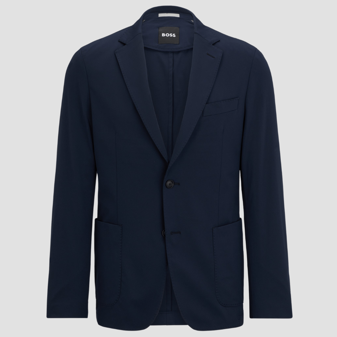 Hugo Boss Slim Fit Hanry Suit in Dark Blue – Mens Suit Warehouse ...