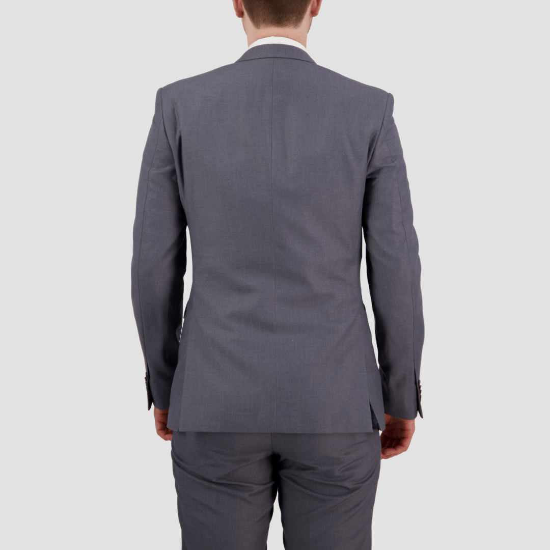Bruton Slim Fit Mens David Suit in Grey SSB3 – Mens Suit Warehouse ...