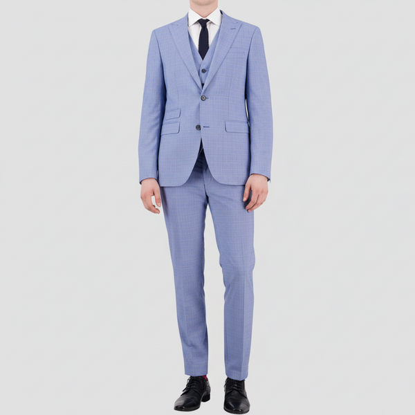 Christian Brookes Mens Slim Fit Turin Edward Suit in Green – Mens Suit ...