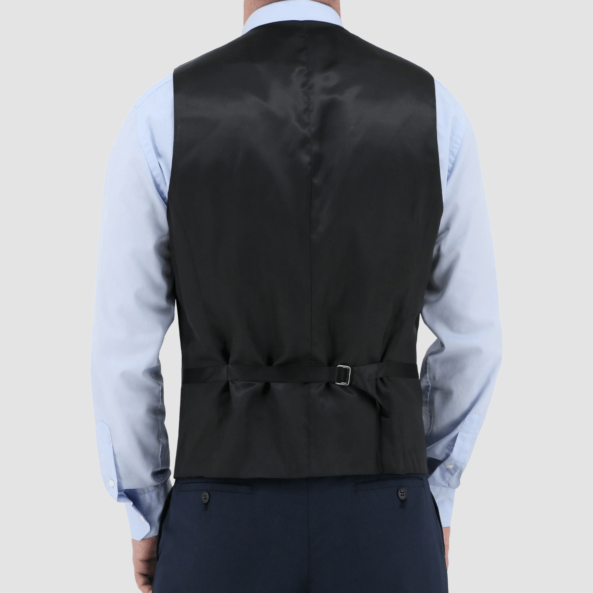 Christian Brookes Classic Fit Ryan Vest in Dark Navy – Mens Suit ...