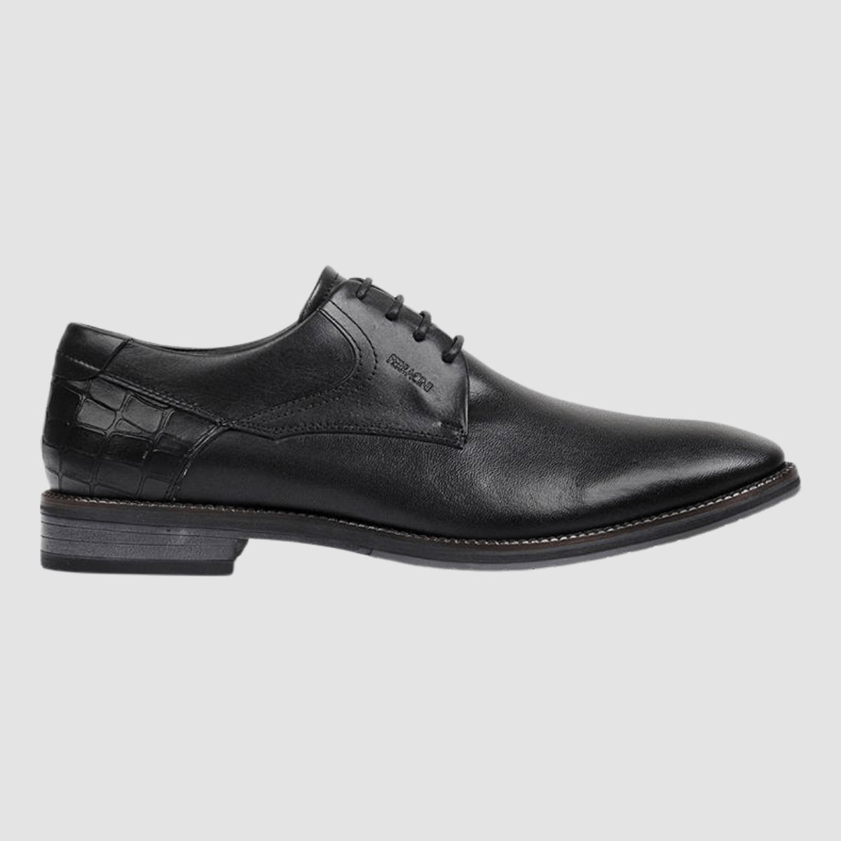 Ferracini Fergus Mens Lace Up Shoe in Gold Preto – Mens Suit Warehouse ...