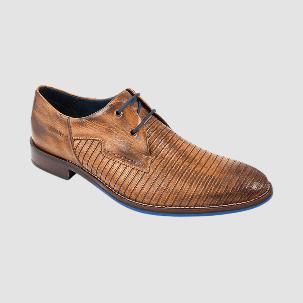 Ferracini Issah Mens Leather Dress Shoe in Tan | Mens Suit Warehouse ...