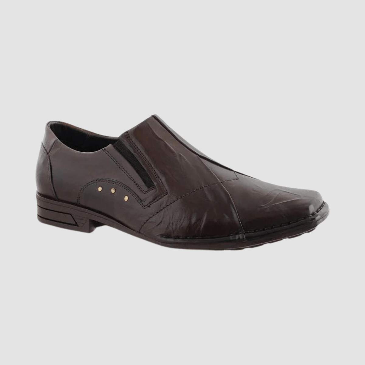 Ferracini Newson mens slip on shoe in brown leather – Mens Suit ...