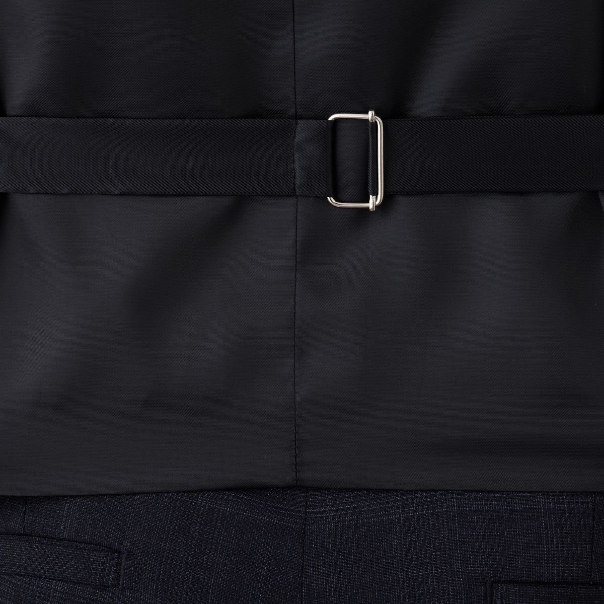 Gibson Mens Slim Fit Mighty Check Vest in Navy – Mens Suit Warehouse ...