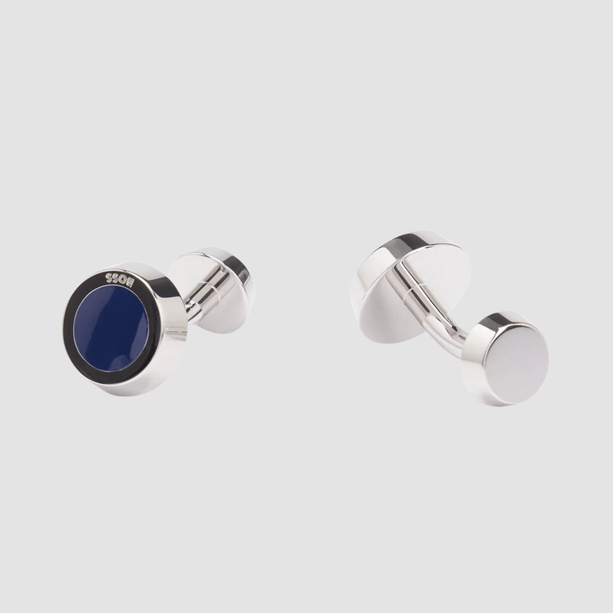 Boss Simony Cufflinks in Dark Blue – Mens Suit Warehouse - Melbourne