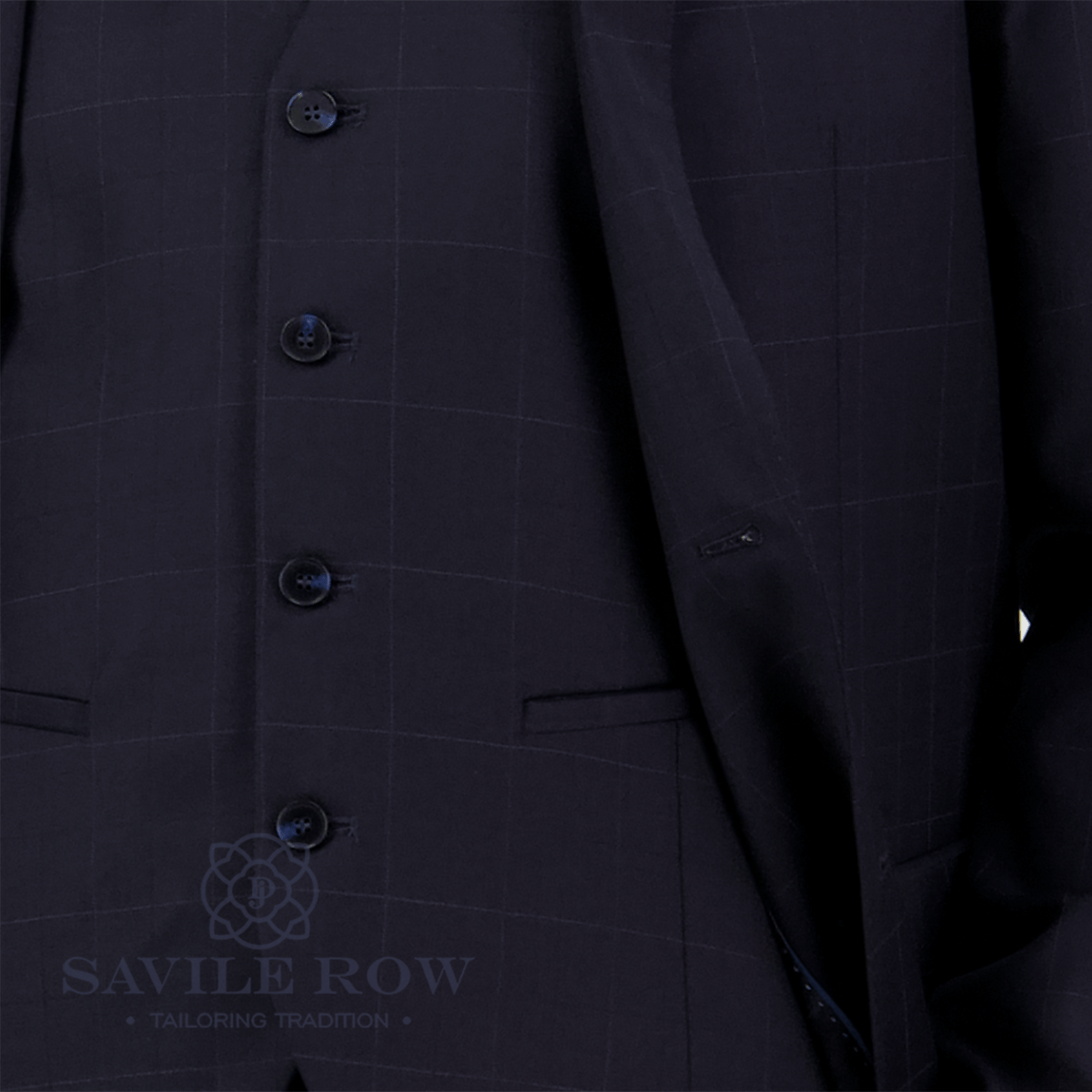Mens Vests | Savile Row Tailored Fit Mens Saul Vest in Navy FW7 – Mens ...