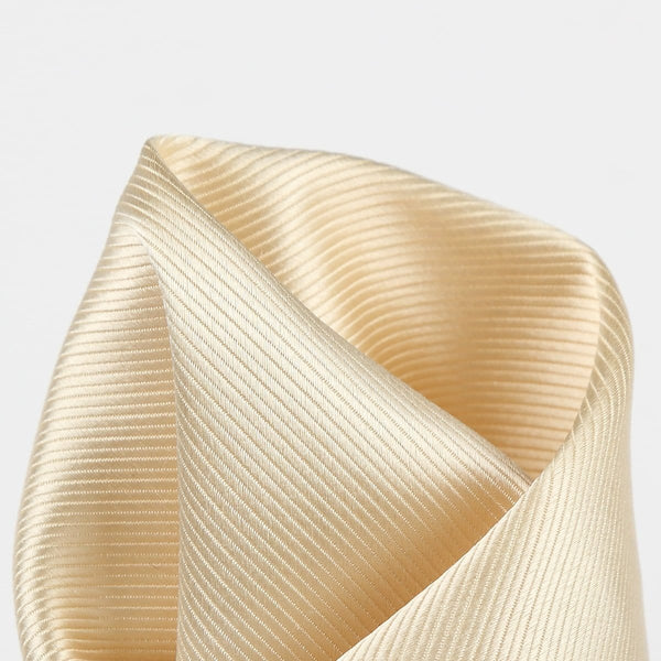 Pocket Square | Twill Weave Silk Pocket Square Ivory | James Adelin ...