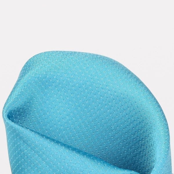 Pocket Square | Pin Point Pure Silk Pocket Square Turquoise | James ...