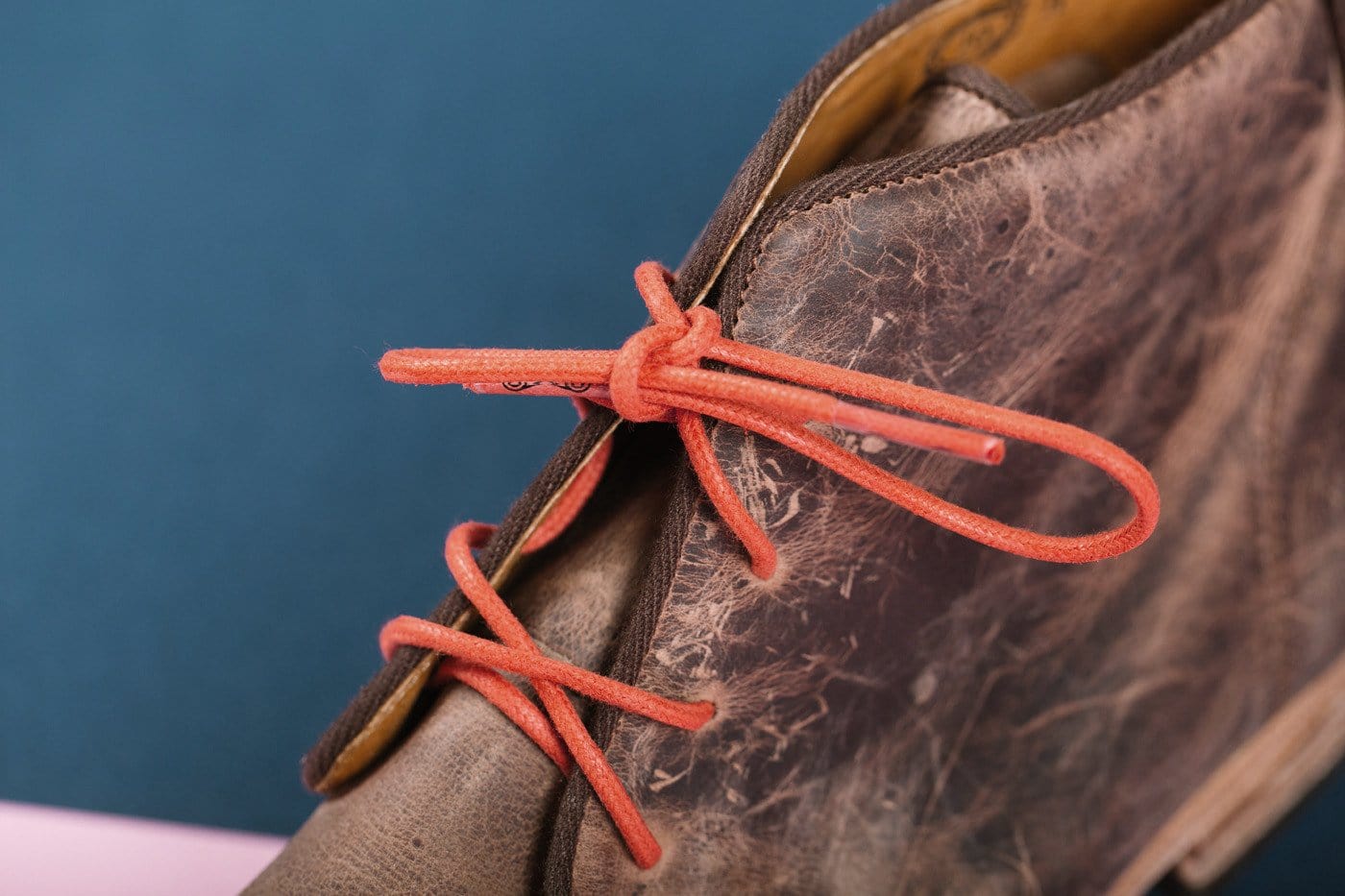 Desert Orange Shoelaces by Mavericks Laces – Mens Suit Warehouse ...