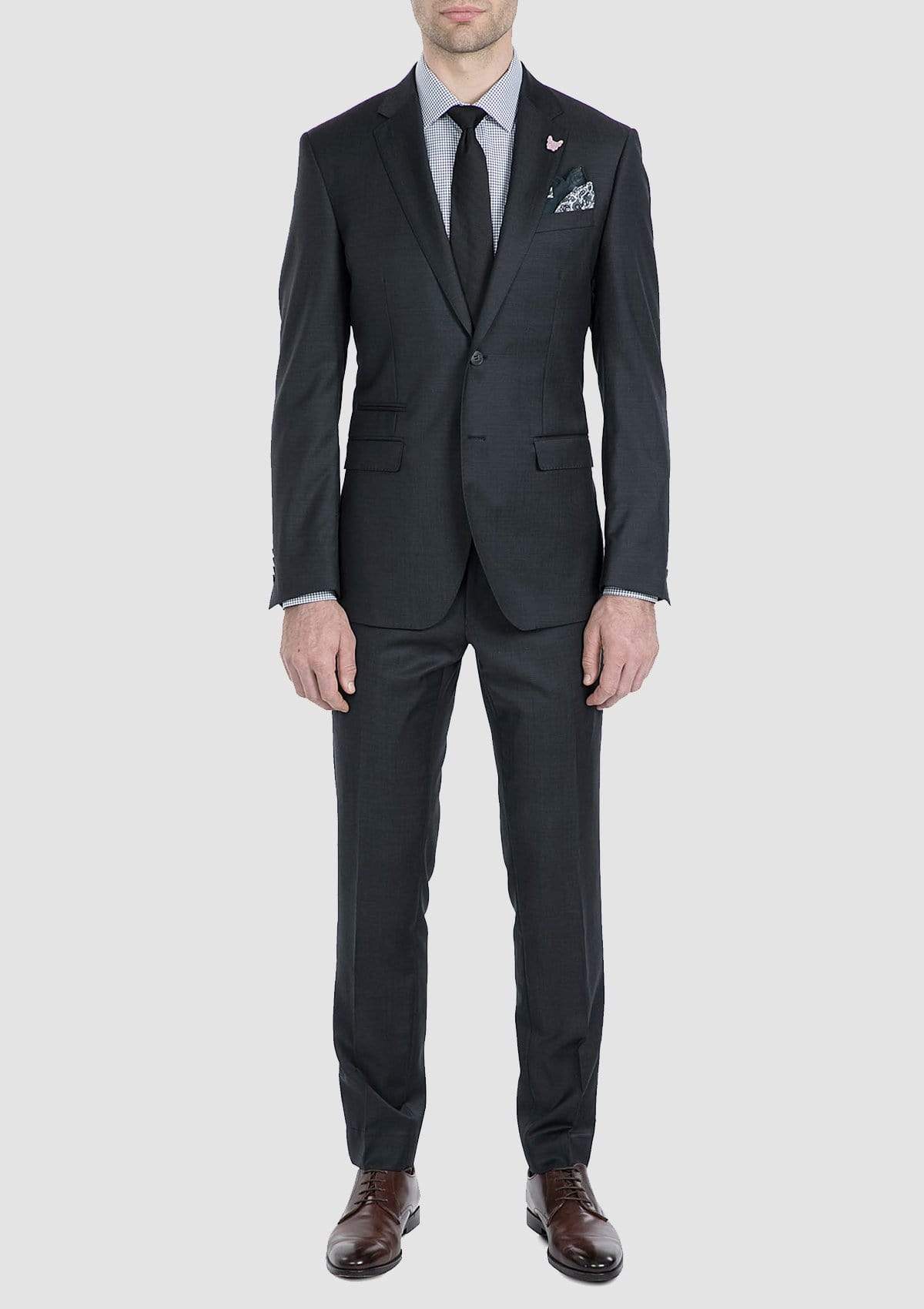 Gibson Suits | Beta Suit Charcoal Grey | Mens Suit Warehouse Melbourne ...