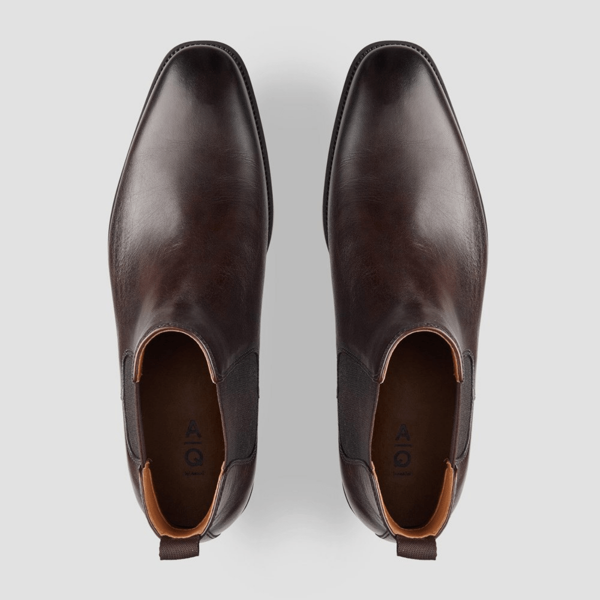 AQ By Aquila Kinley Mens Leather Boots in Brown – Mens Suit Warehouse ...