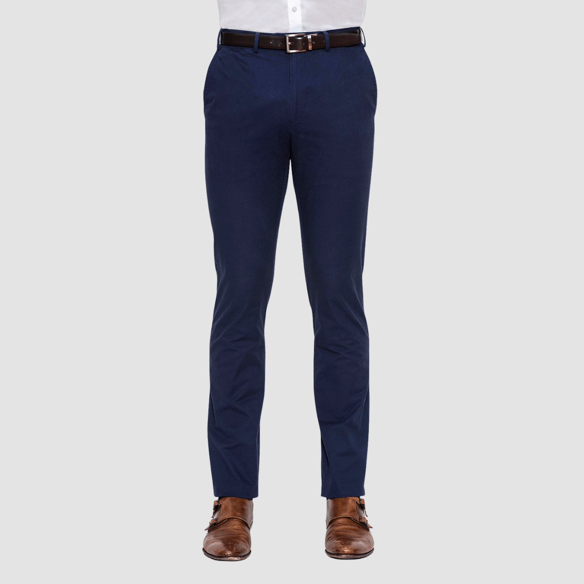 Mens Chinos | Cambridge Slim Fit Helm Chino Pant in Navy – Mens Suit ...