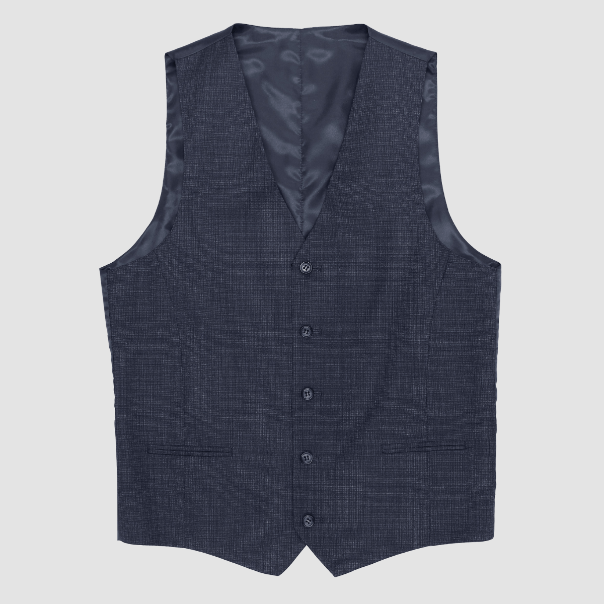 Christian Brookes Classic Fit Ryan Vest in Navy Blue – Mens Suit Warehouse - Melbourne