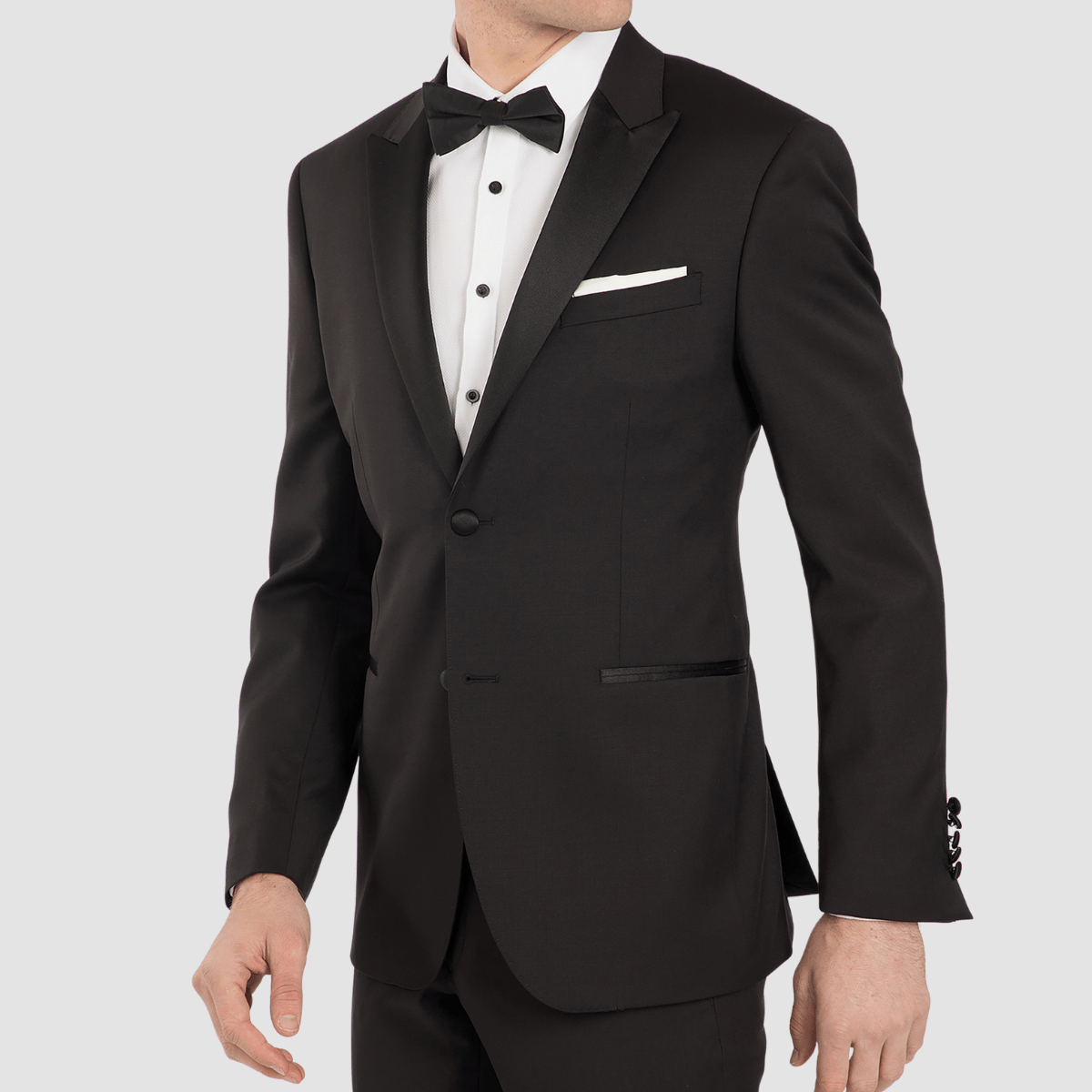 Gibson Suits | Gibson Quantum Black Tuxedo | Mens Suit Warehouse – Mens ...